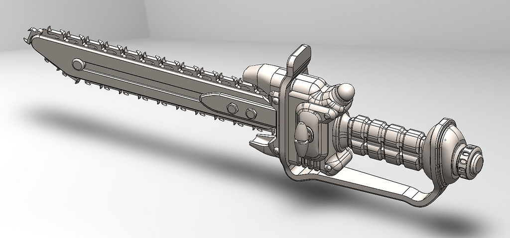 Fallout Ripper - Post-Apocalyptic Chainsword | Halo Costume and Prop ...