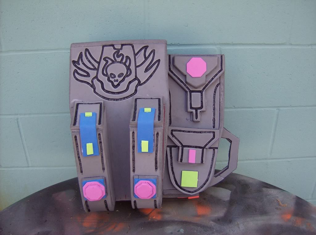 Hybrid foam odst back pack ( w.i.p. With pics ) | Halo Costume and Prop ...