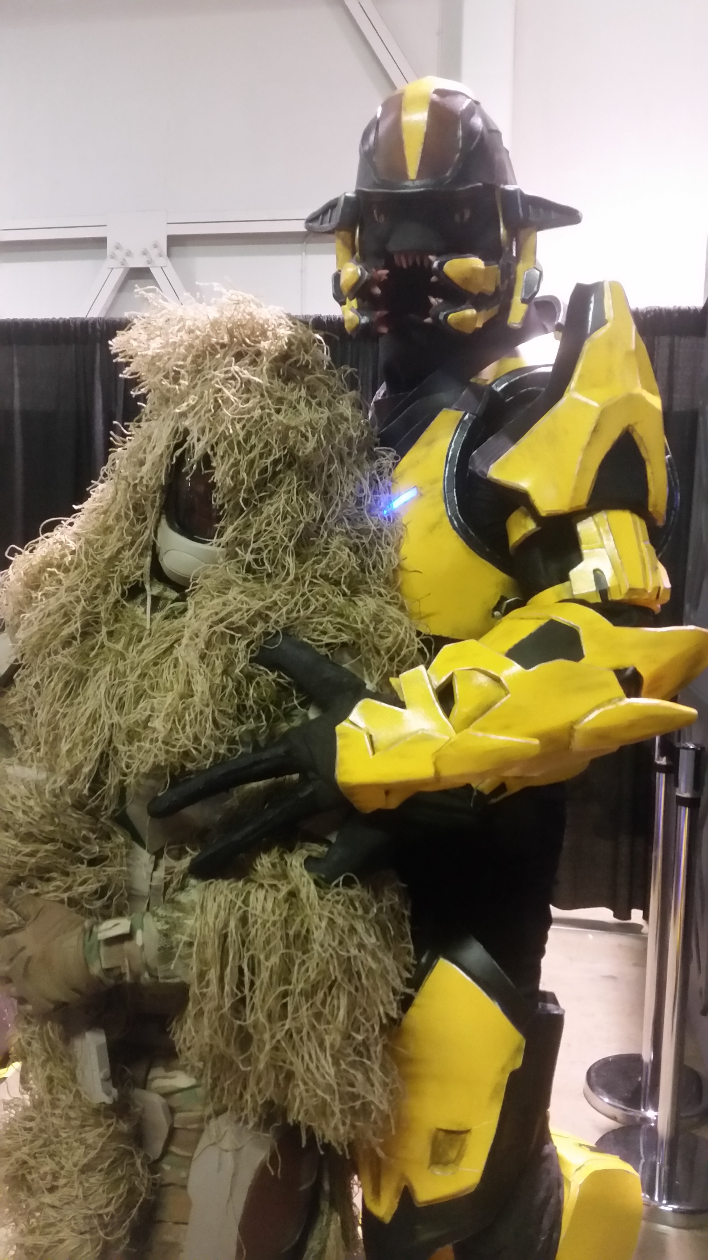 Foam - Completed Desert ODST Ghillie Suit call sign (Specter 1) | Halo ...