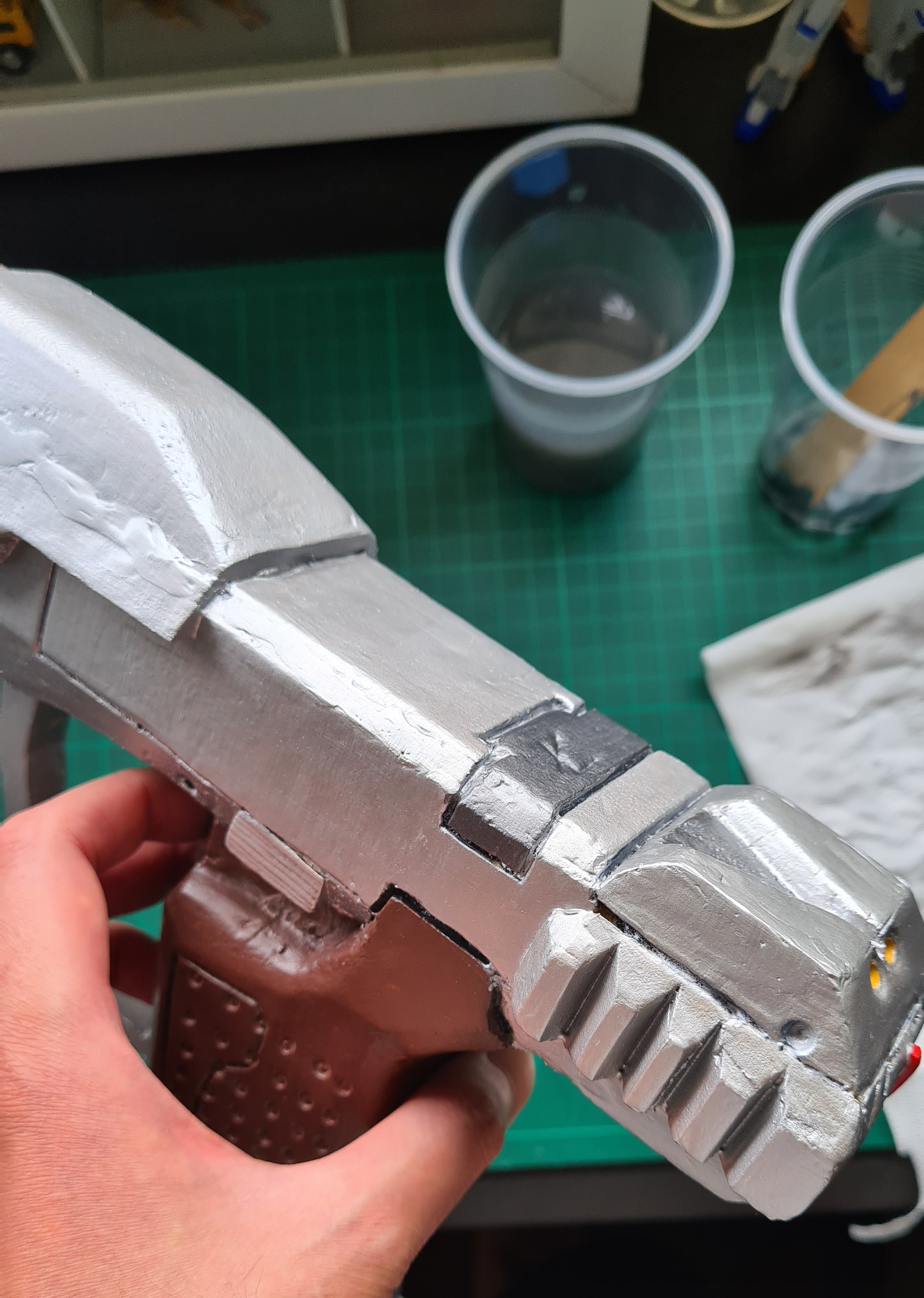 Props - Halo CE M6D Magnum Foam - Painting | Halo Costume and Prop ...