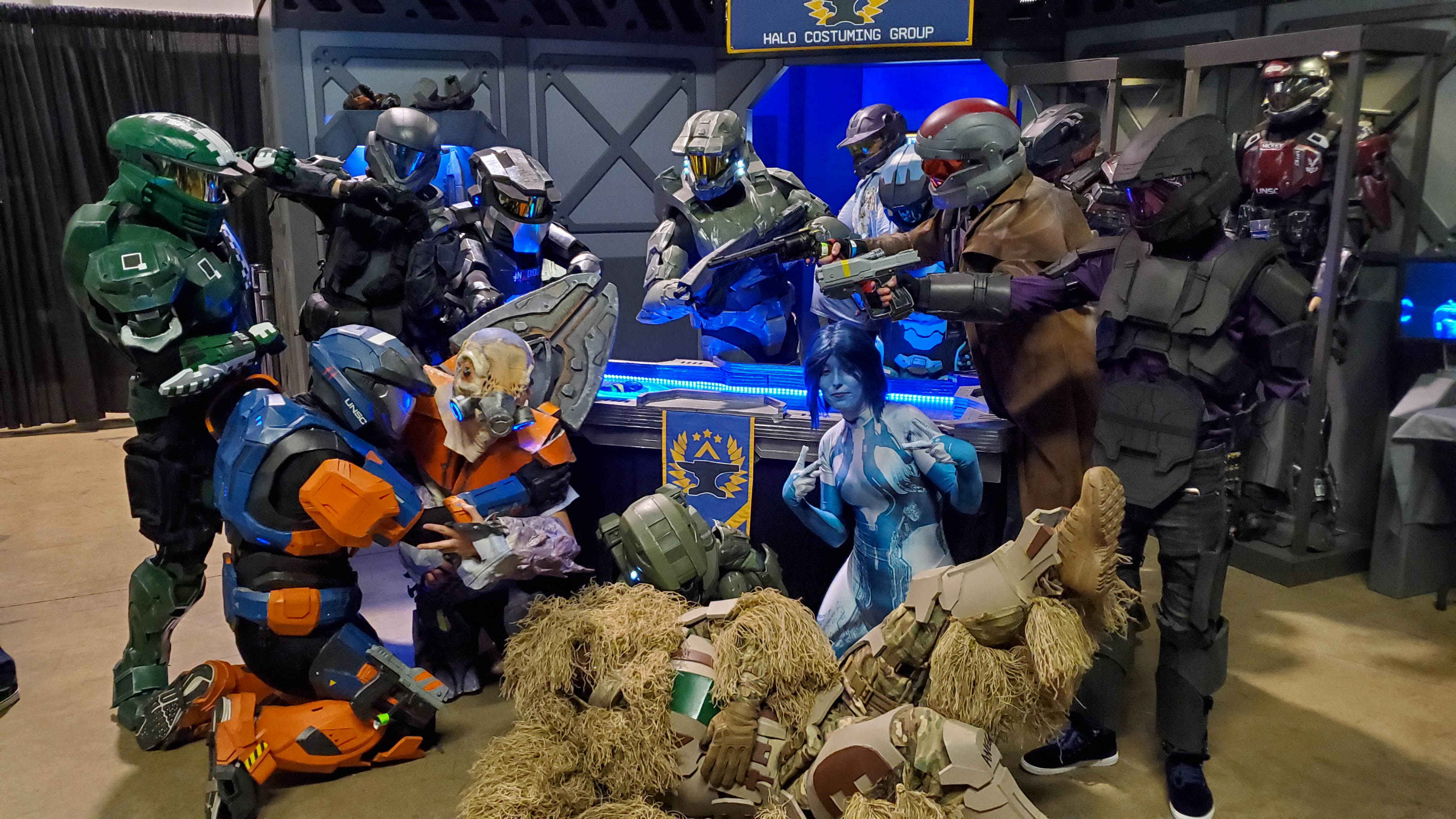 Foam - Completed Desert ODST Ghillie Suit call sign (Specter 1) | Halo ...