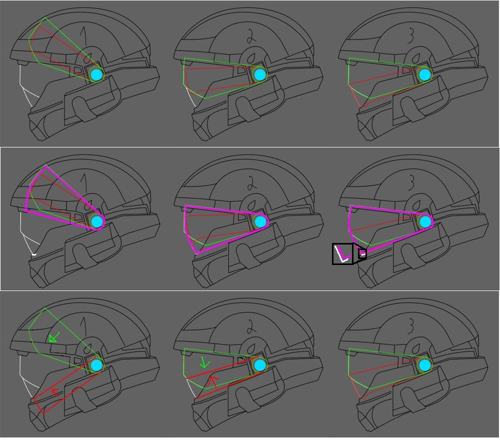 Odst Clear To Polarized Visor Help | Halo Costume and Prop Maker ...