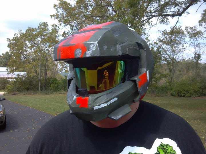 My halo reach Jorge helmet | Halo Costume and Prop Maker Community - 405th