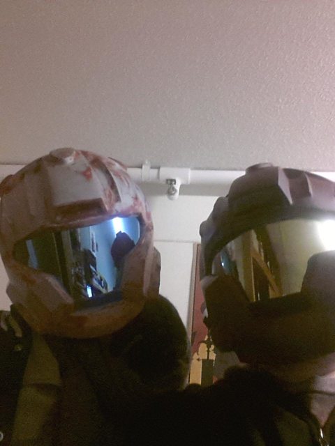 Halo Reach CQB Helmet [All of the pictures!] | Halo Costume and Prop ...
