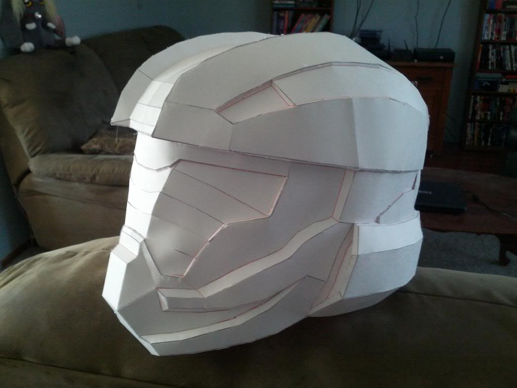 Halo 4 Recruit Helmet - by Armory Props - VERY PIC HEAVY | Halo Costume ...