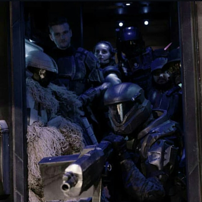 Foam - Completed Desert ODST Ghillie Suit call sign (Specter 1) | Halo ...