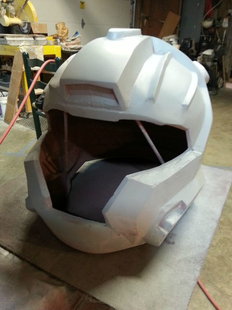 Halo Reach CQB Helmet [All of the pictures!] | Halo Costume and Prop ...