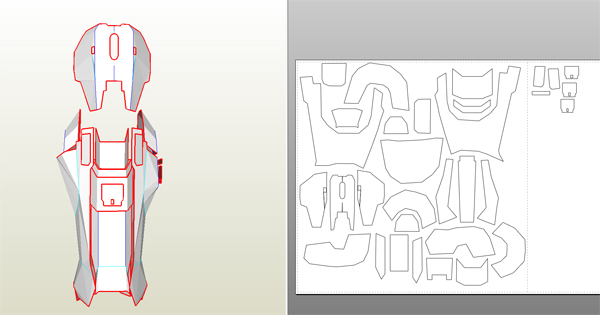 Halo Foam Armor Templates Softiscompany