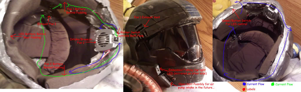 Fans For Inside Helmet | Halo Costume and Prop Maker Community - 405th